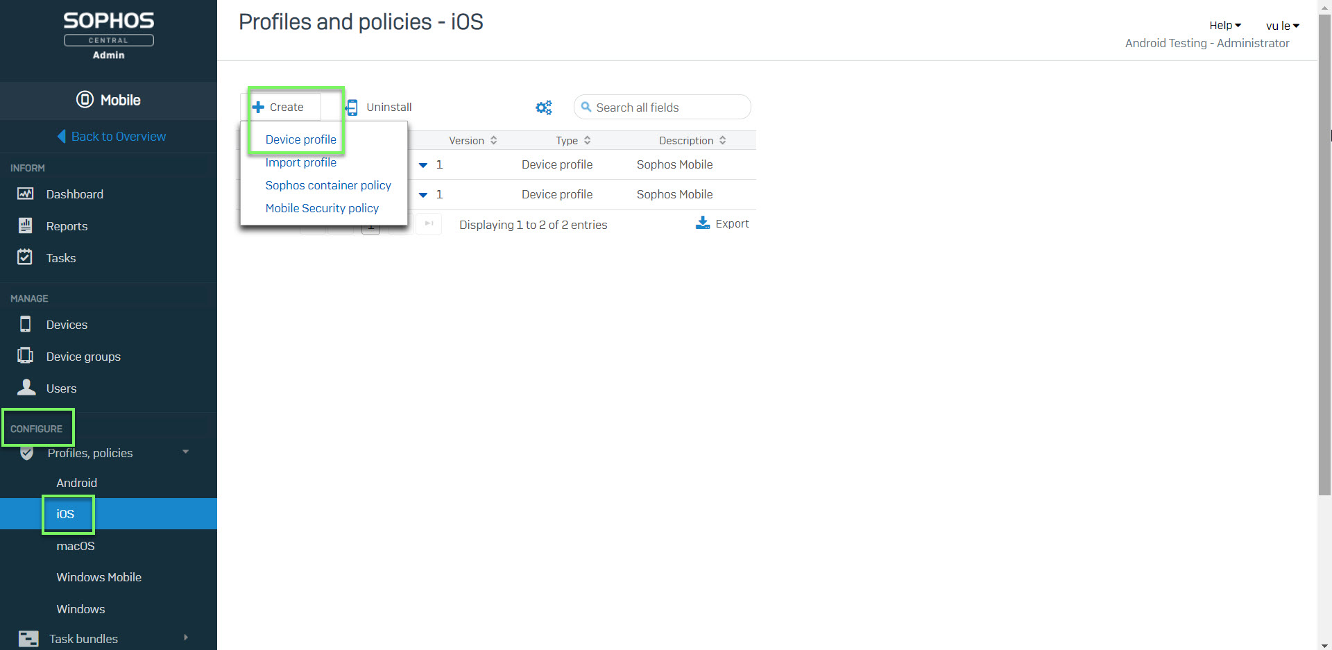 Sophos Mobile: How to config Single app mode function to prevent users ... Sophos Mobile: How to config Single app mode function to prevent users ...